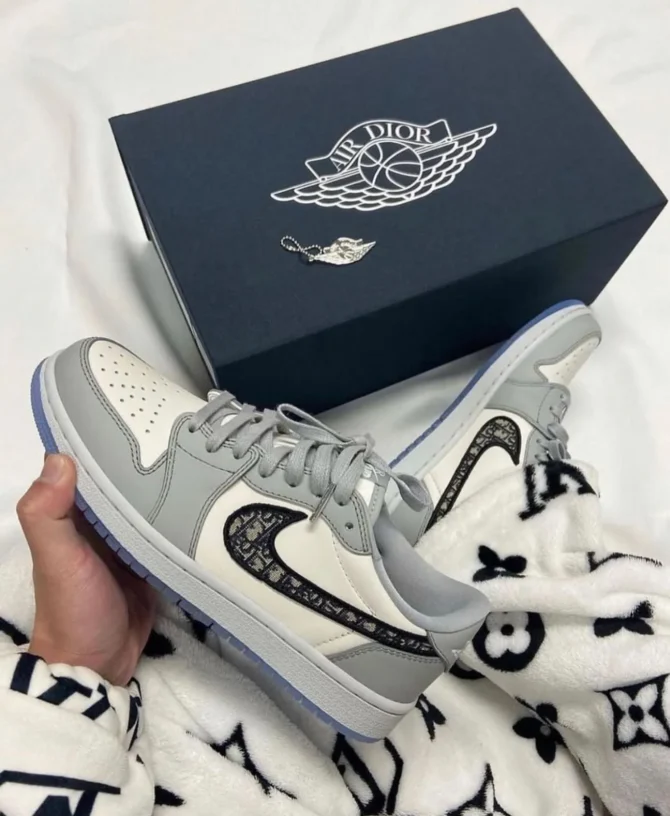 Nike Air Jordan 1 Dior High Premium Semi UA Shoes - Trendly